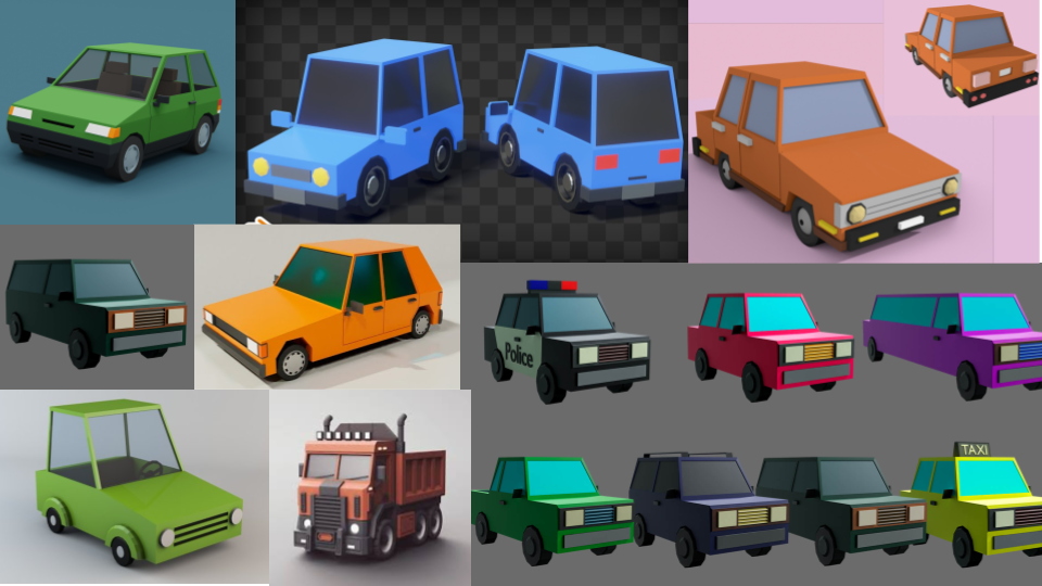 3D LOW POLY Toy Car – Remtech Studio